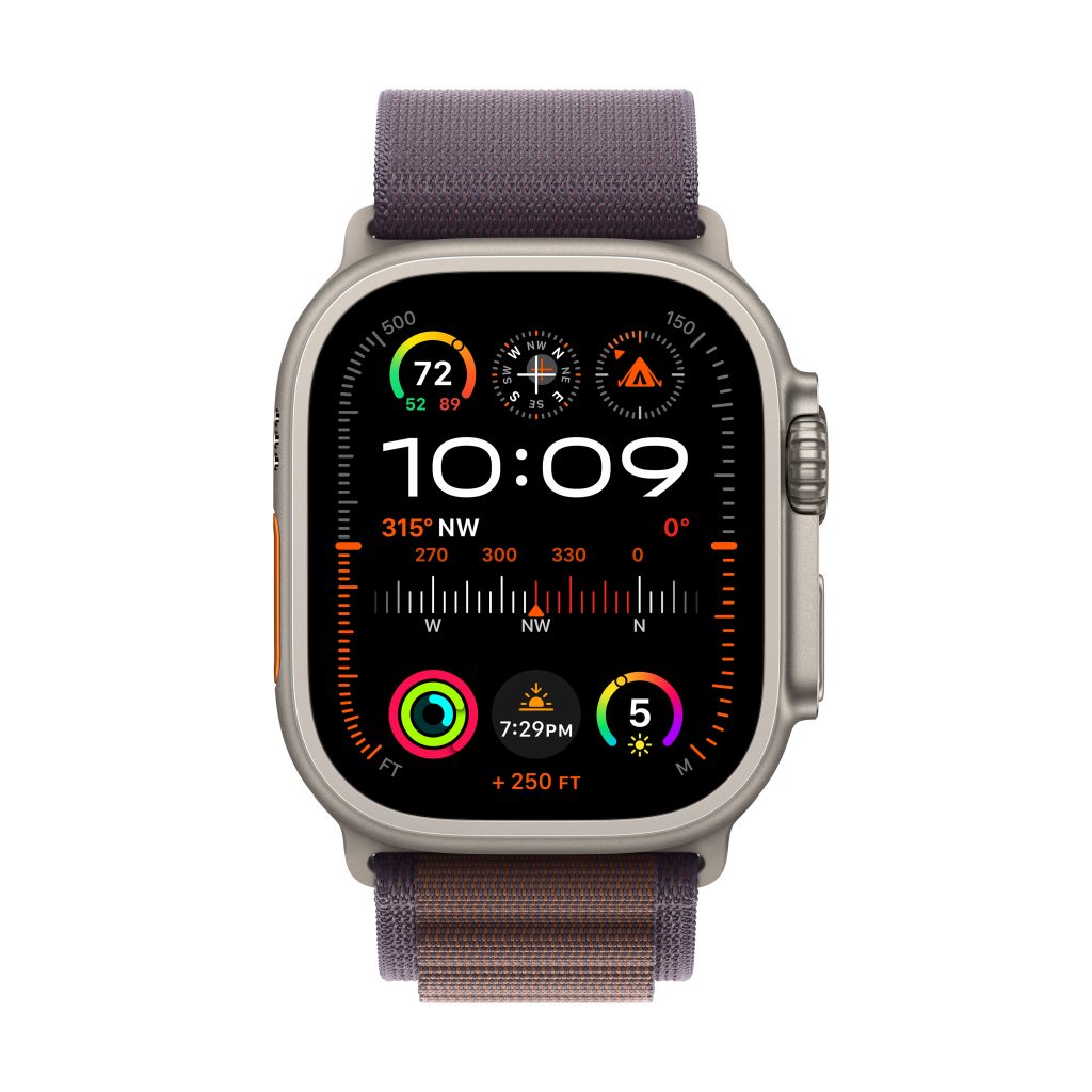 Apple Watch Ultra 2 GPS + Cellular, 49mm Titanium Case with Olive ...